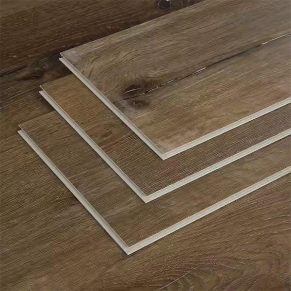 Brown SPC Flooring Planks - Interlocking